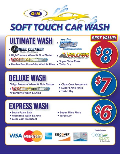 Car Wash | G&M Oil Company